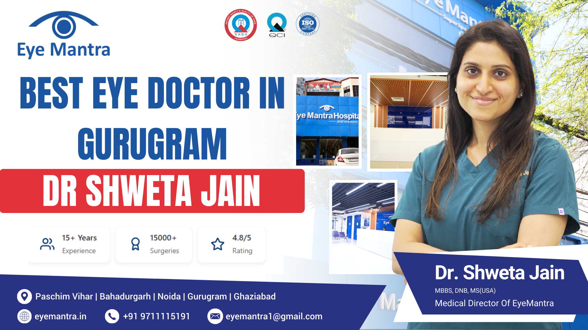 Best Eye Specialist in Gurugram for Advanced Eye Treatment